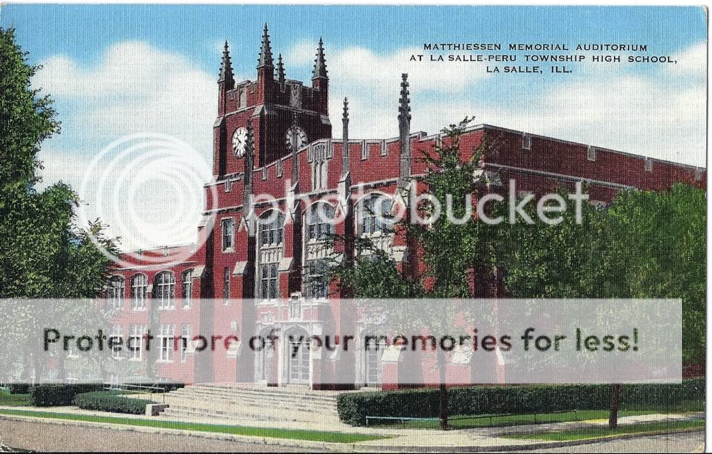 MATTHIESSEN MEMORIAL AUDITORIUM AT LP HIGH SCHOOL Photo by rem ...